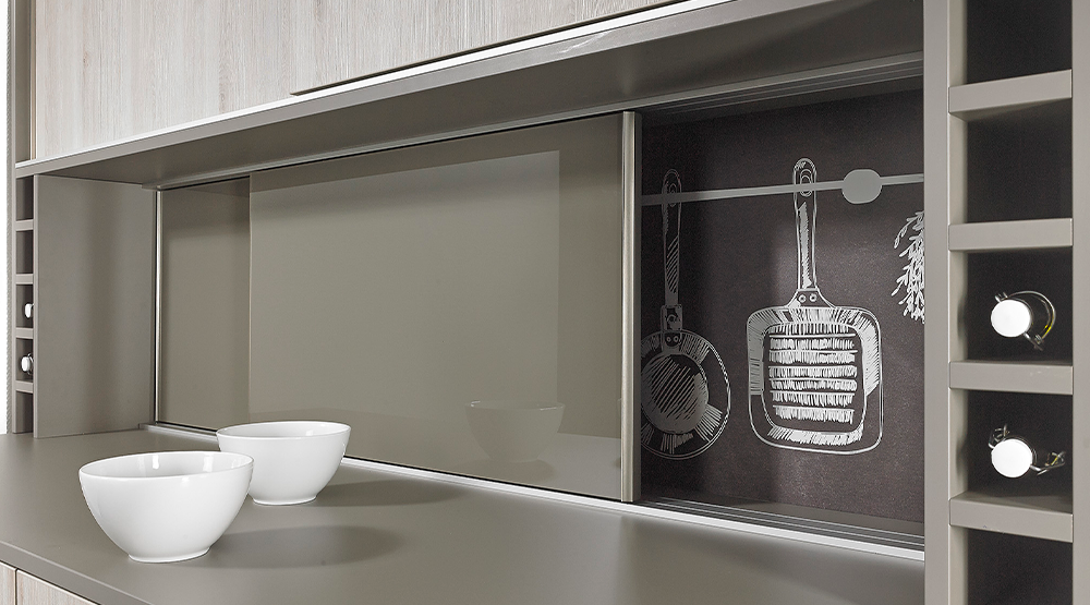 SlideLine M sistema para portas de correr - Hettich Brasil